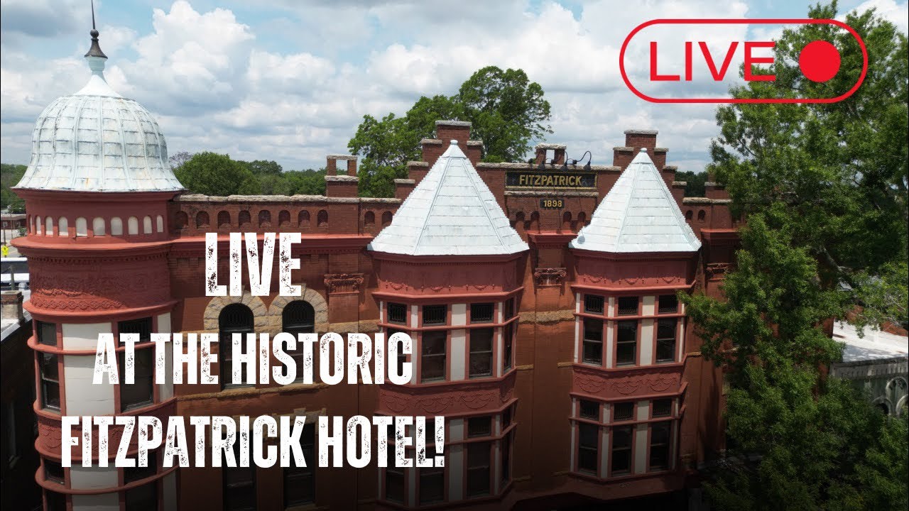 LIVE at The Haunted Fitzpatrick Hotel with Chris Soucy! - YouTube