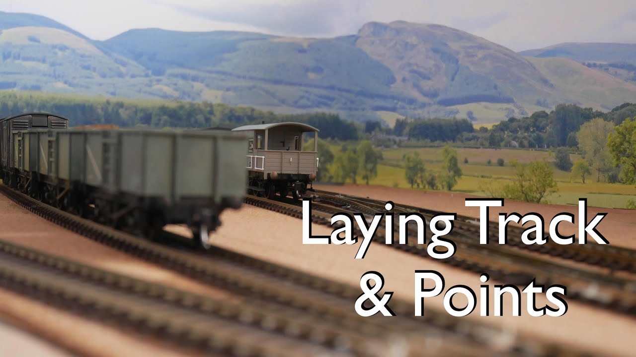 44. Portable Layout update - Laying Track and points - YouTube