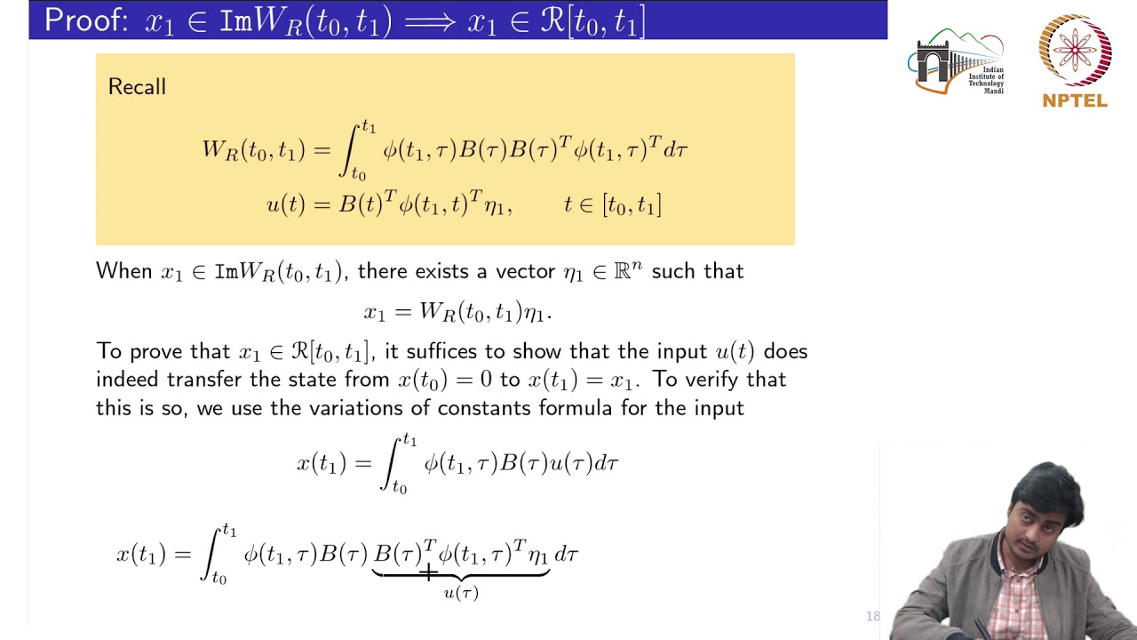 Reachability and Controllability Gramians - YouTube