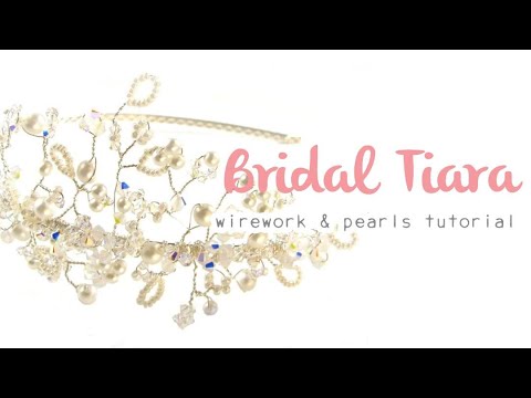 Bridal Tiara Tutorial - Learn to Make a Tiara - YouTube