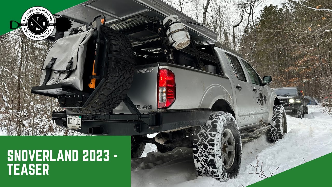 SNOverland 2023 - Epic Wisconsin Winter Overlanding - Teaser Vid - YouTube