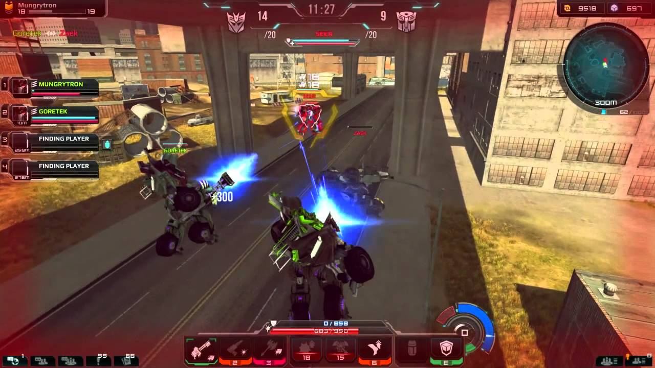 Transformers Universe Gameplay - RAMPART - Twin Power! - YouTube
