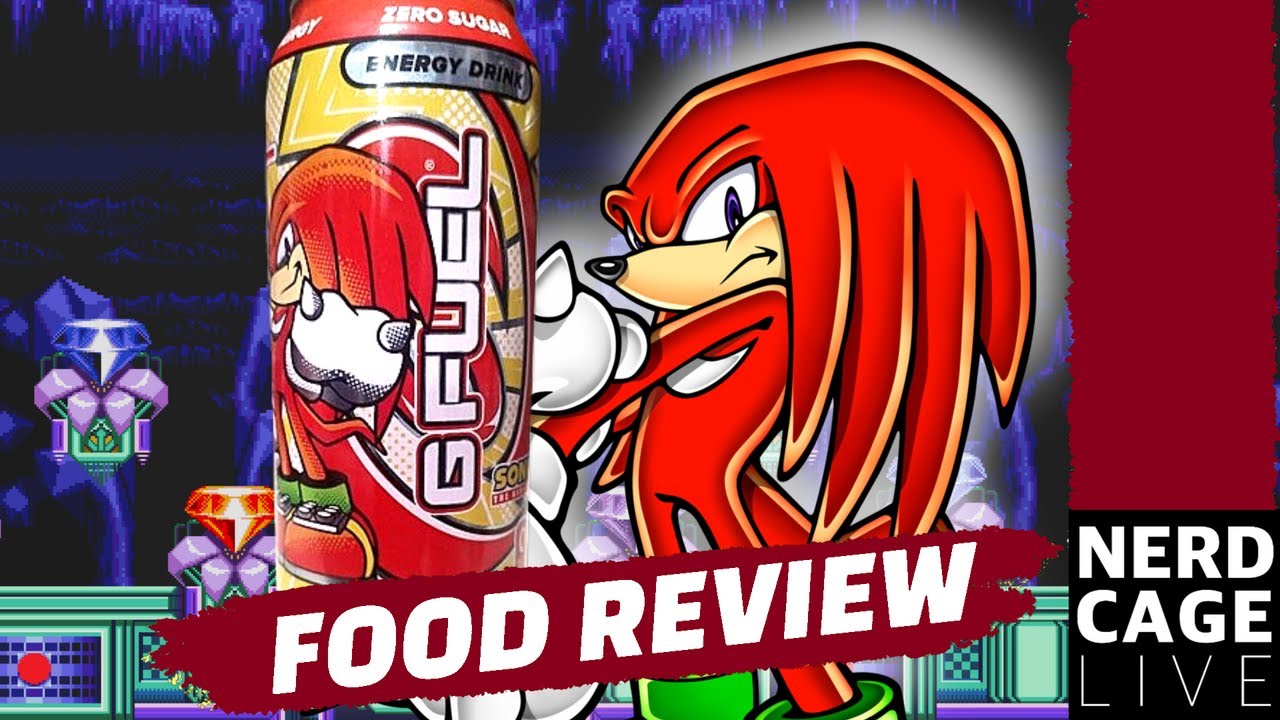 Knuckles G-Fuel Sour Power Energy Drink #FoodReview from #NerdCageLIVE ...