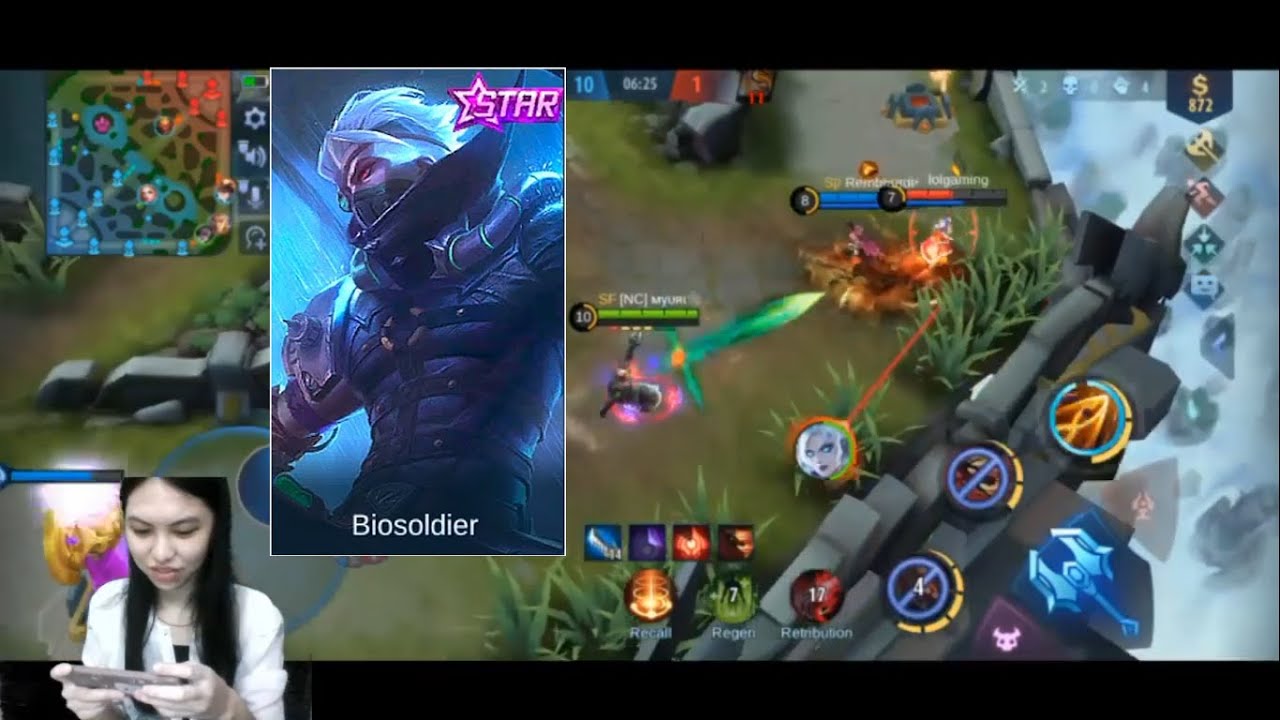 Starlight Mei Review Skin Granger Biosoldier Gameplay Mobile Legends ...