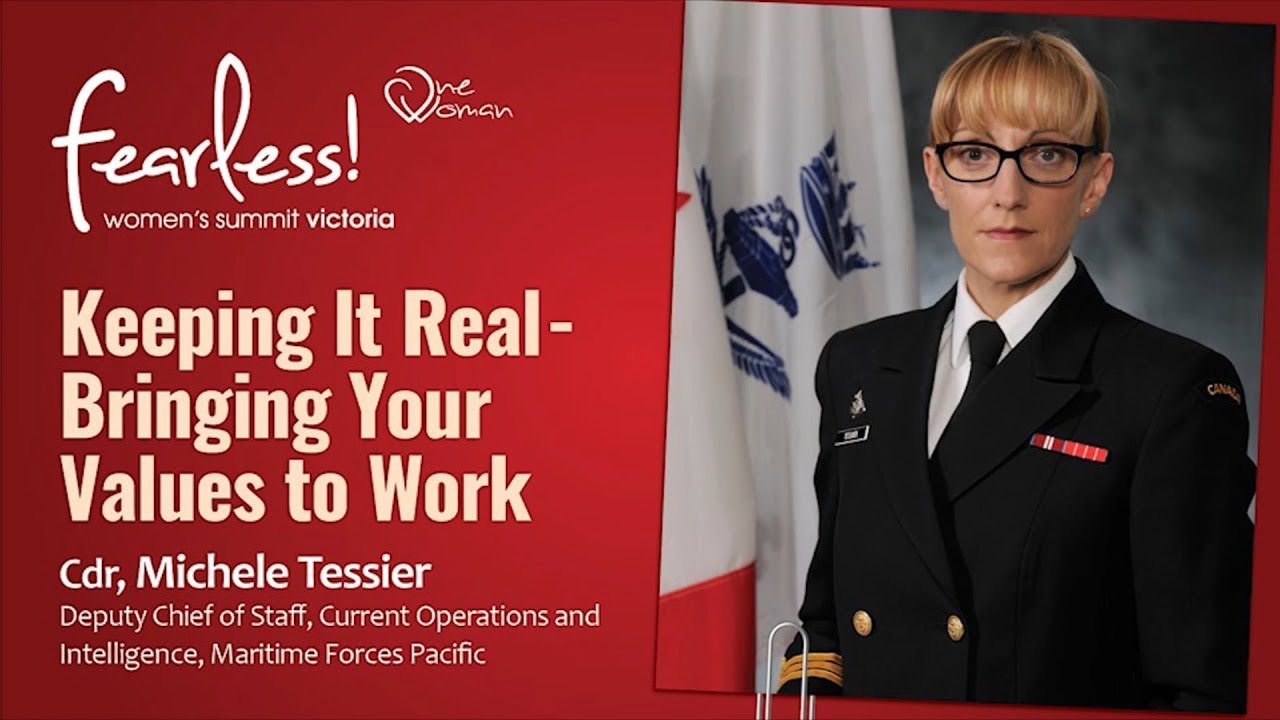 One Woman FEARLESS - St. John's – Commander, Michelle Tessier - YouTube