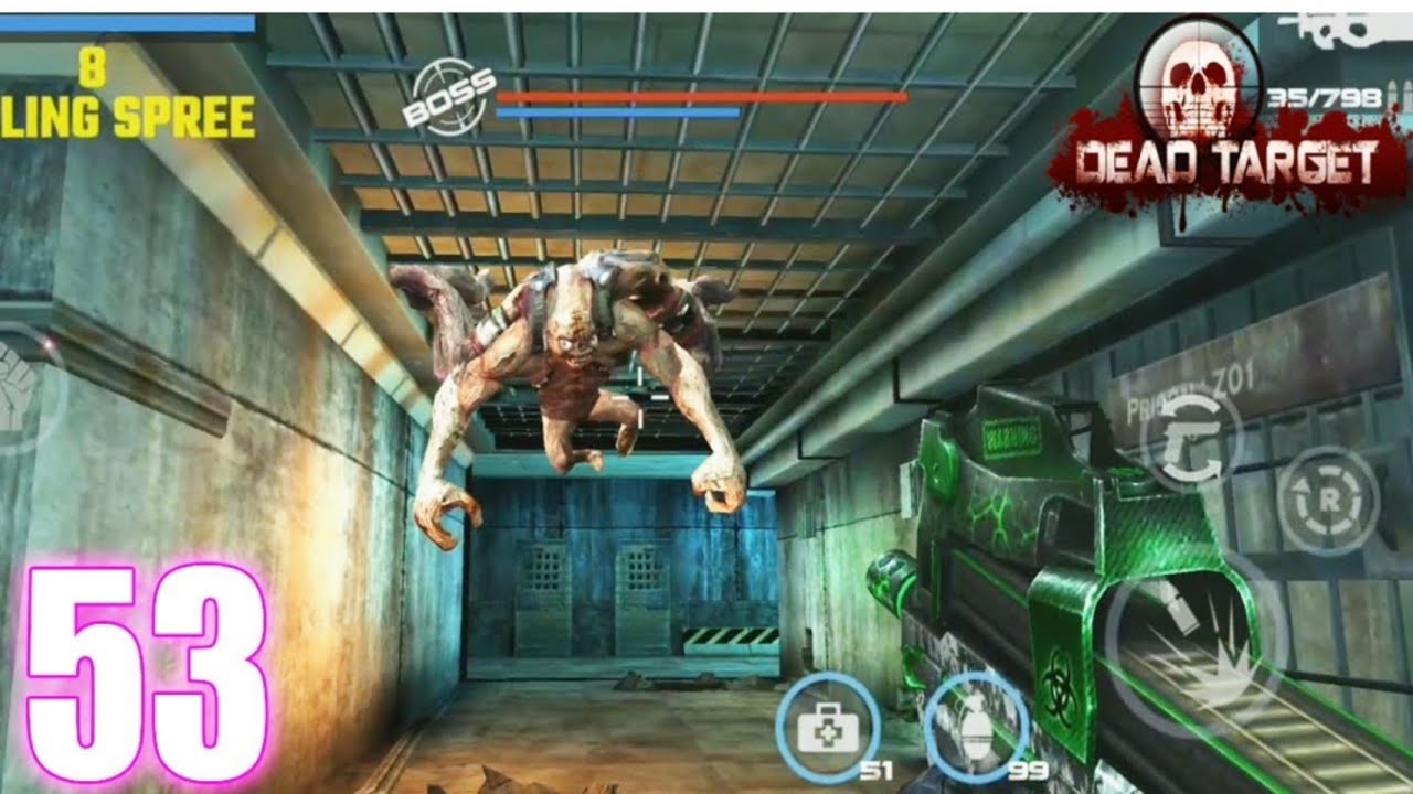 Dead Target Boss ARMSTER ||Mission|very danger game play. - YouTube