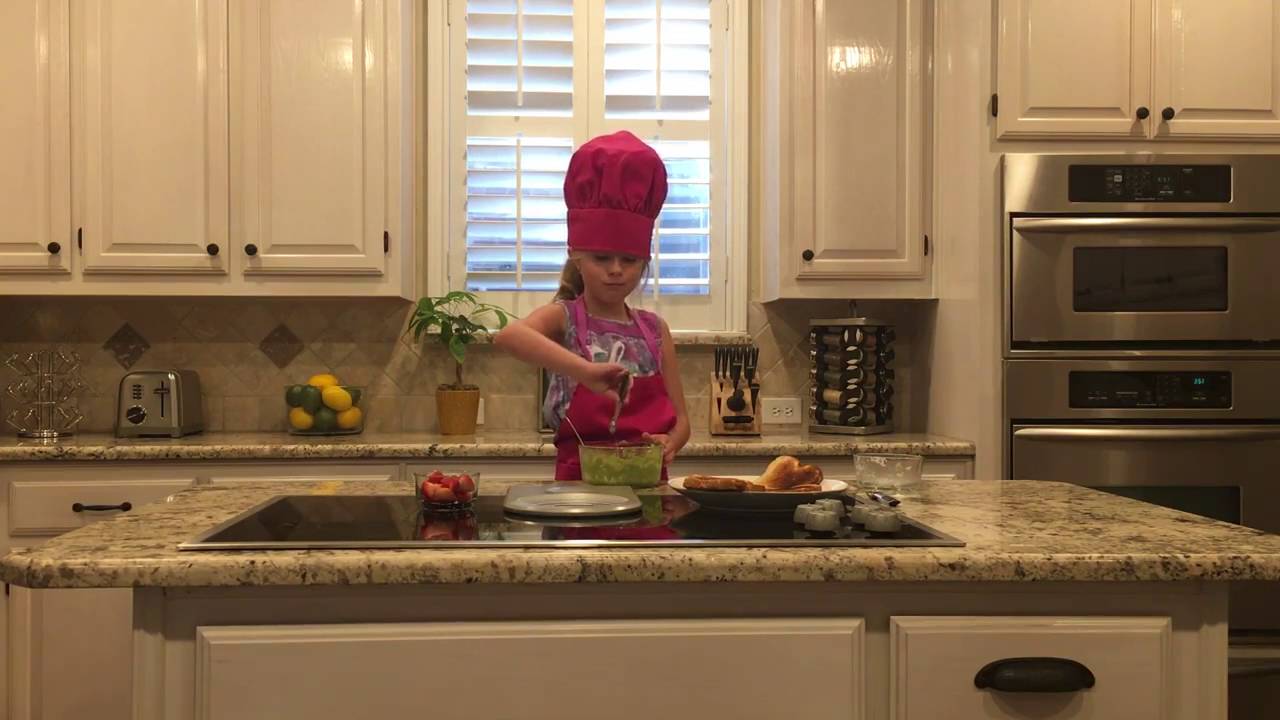 Mini Chef Madison from her very own Kitchen! - YouTube