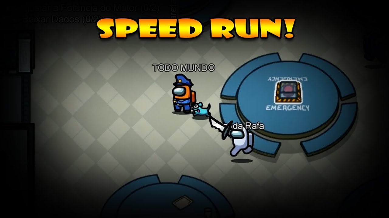 AMONG US SPEED RUN - YouTube