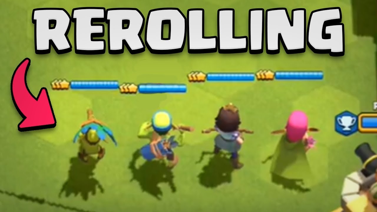 The CORRECT Way to Reroll in Merge Tactics! - YouTube