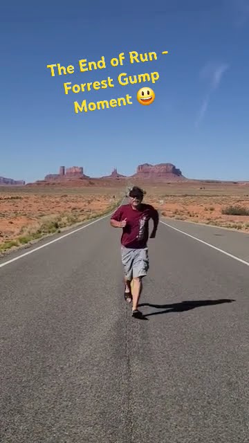 The End of Run - Forrest Gump Moment 😃 - YouTube