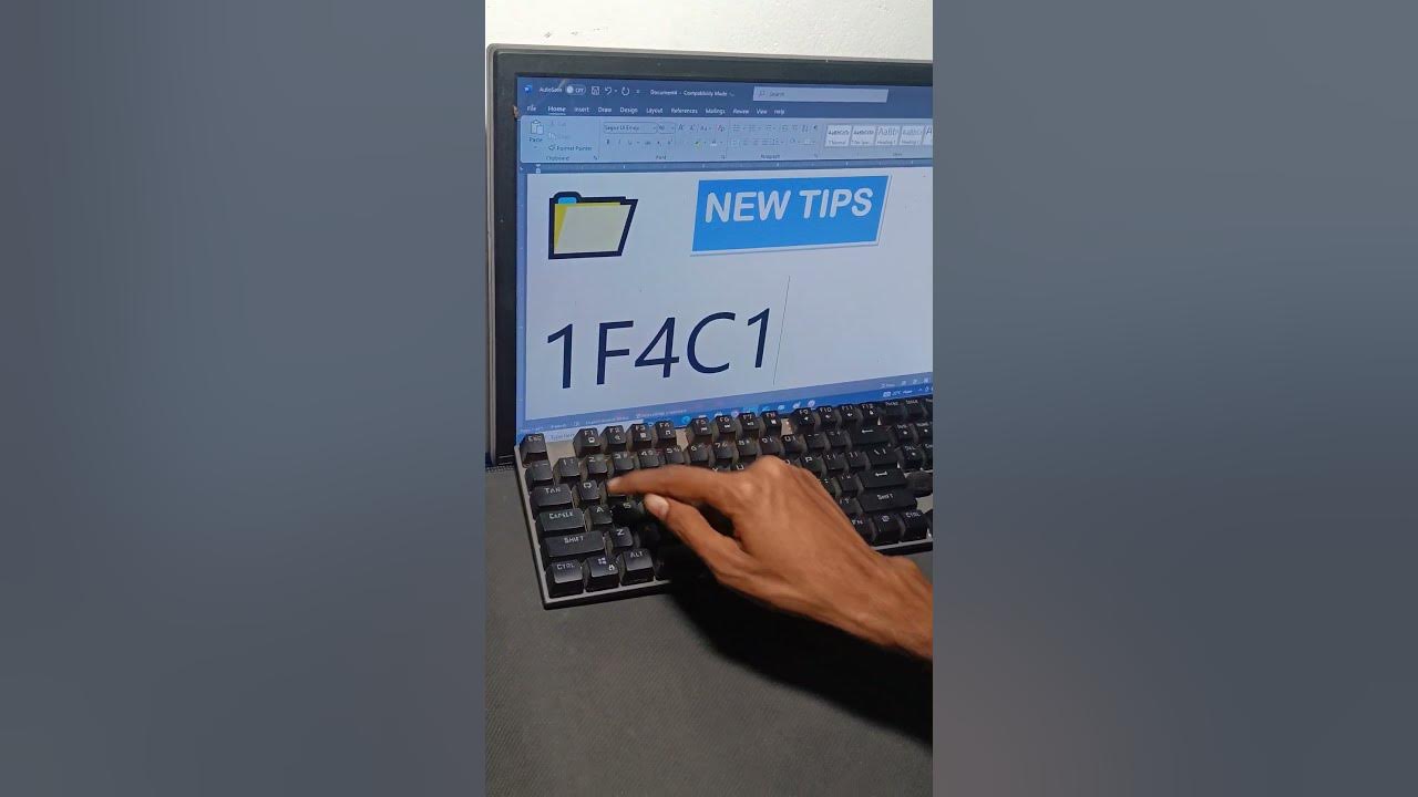 new Tips ⌨️🖨️🖱️🎨 #nicl #typing #computerzone #computergk #nclcomputer #keyboard #windows # ...