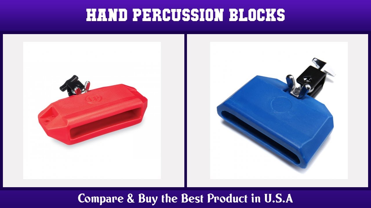 Top 10 Hand Percussion Blocks to buy in USA 2021 | Price & Review - YouTube