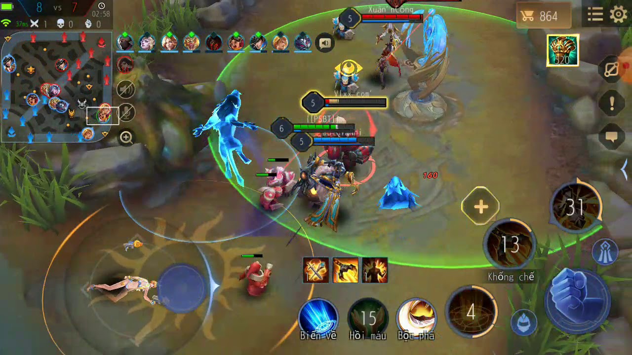 Trận đấu quá hay của wisp vả đội bạn sấp mặt - YouTube