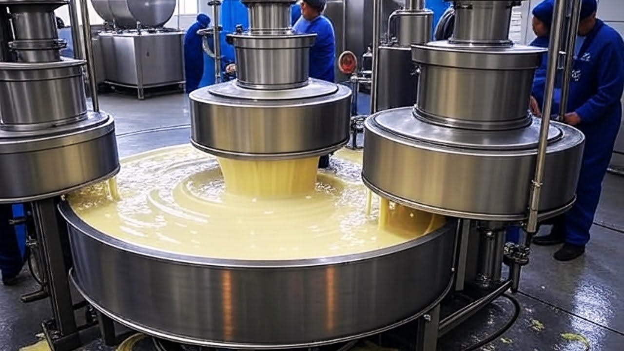How Condensed Milk Is Made in a Factory | The Condensed Milk Journey ...
