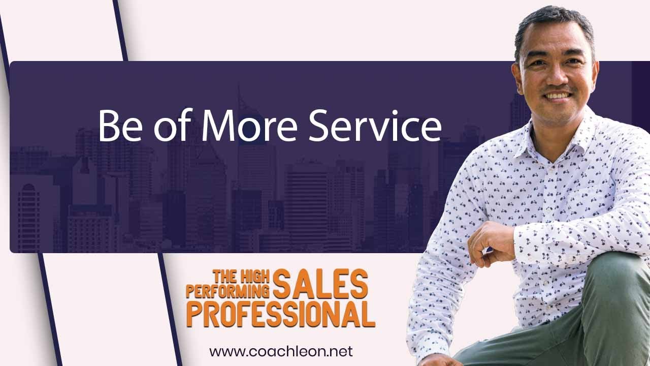 Be of More Service - YouTube