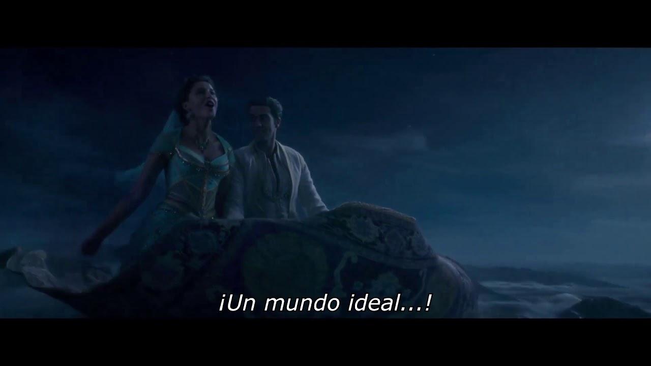 Aladdín - Un mundo ideal (2019) // Letra (Español latino) - YouTube
