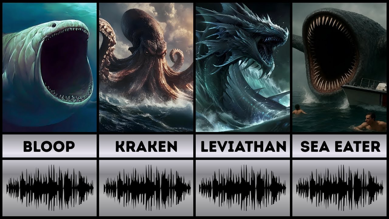 Mythical sea creatures sounds (With Audio) PART 1 - YouTube