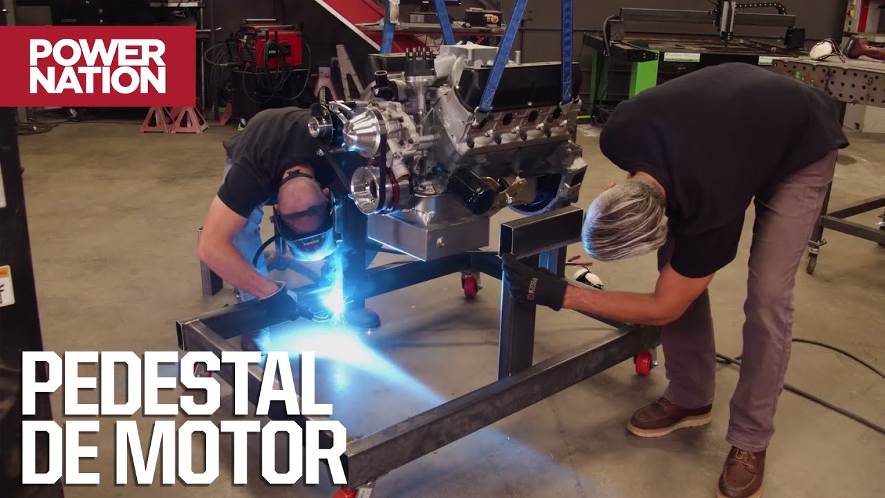 Construcción De Herramientas De Taller/Pedestal De Motor - YouTube