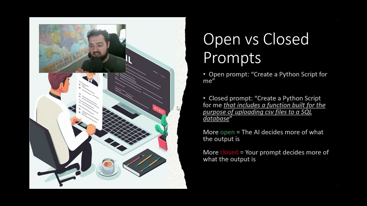 Open vs Closed Prompts Demonstrated in ChatGPT [ Discussion ] - YouTube
