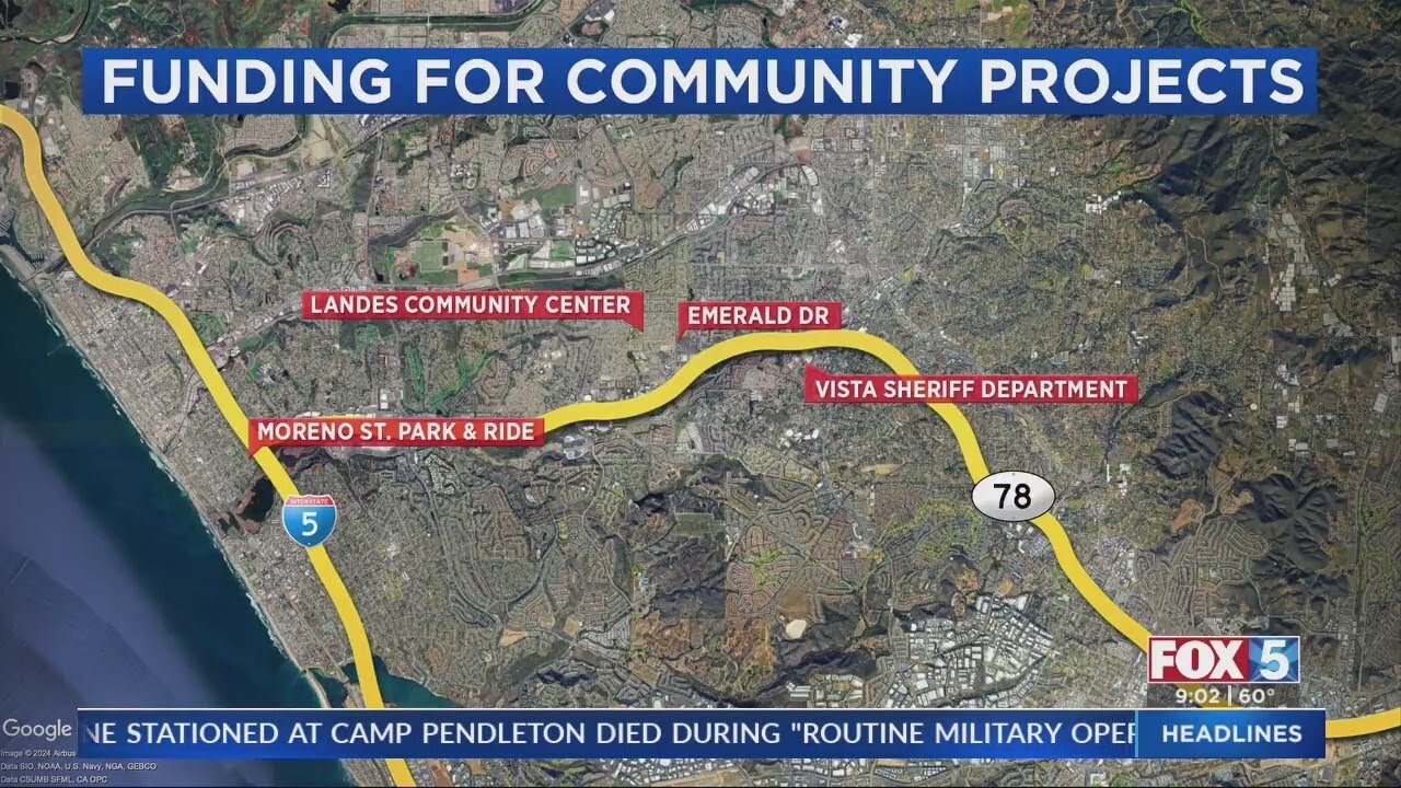North County projects to receive federal funding - YouTube