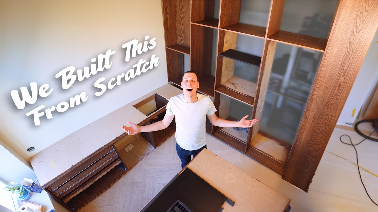 It took SIX Months to get to this point - DIY kitchen build - YouTube