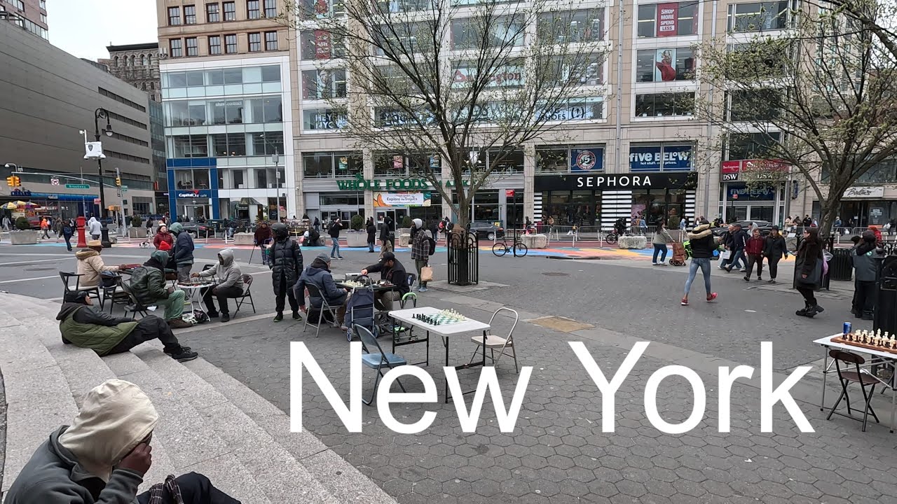 New York - Walking tour Broadway - USA / 4К - YouTube