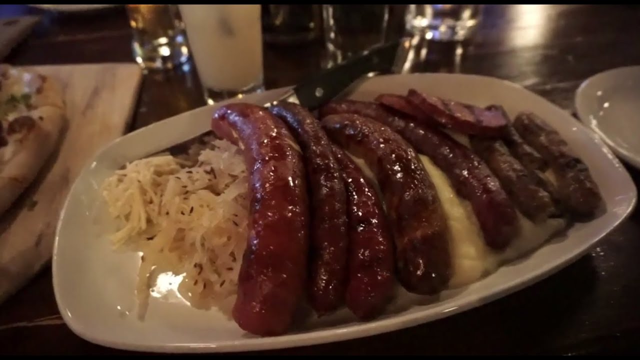 Seattle German Restaurant: Rhein Haus (sausagefest!) - YouTube