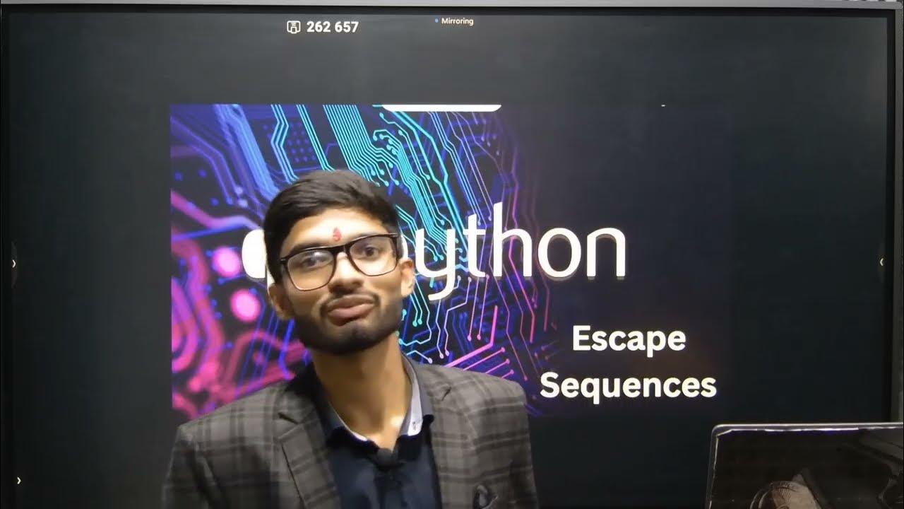 Crack the Code: Escape Sequences in Python 🔓 | Tech Treasure 🎯 - YouTube