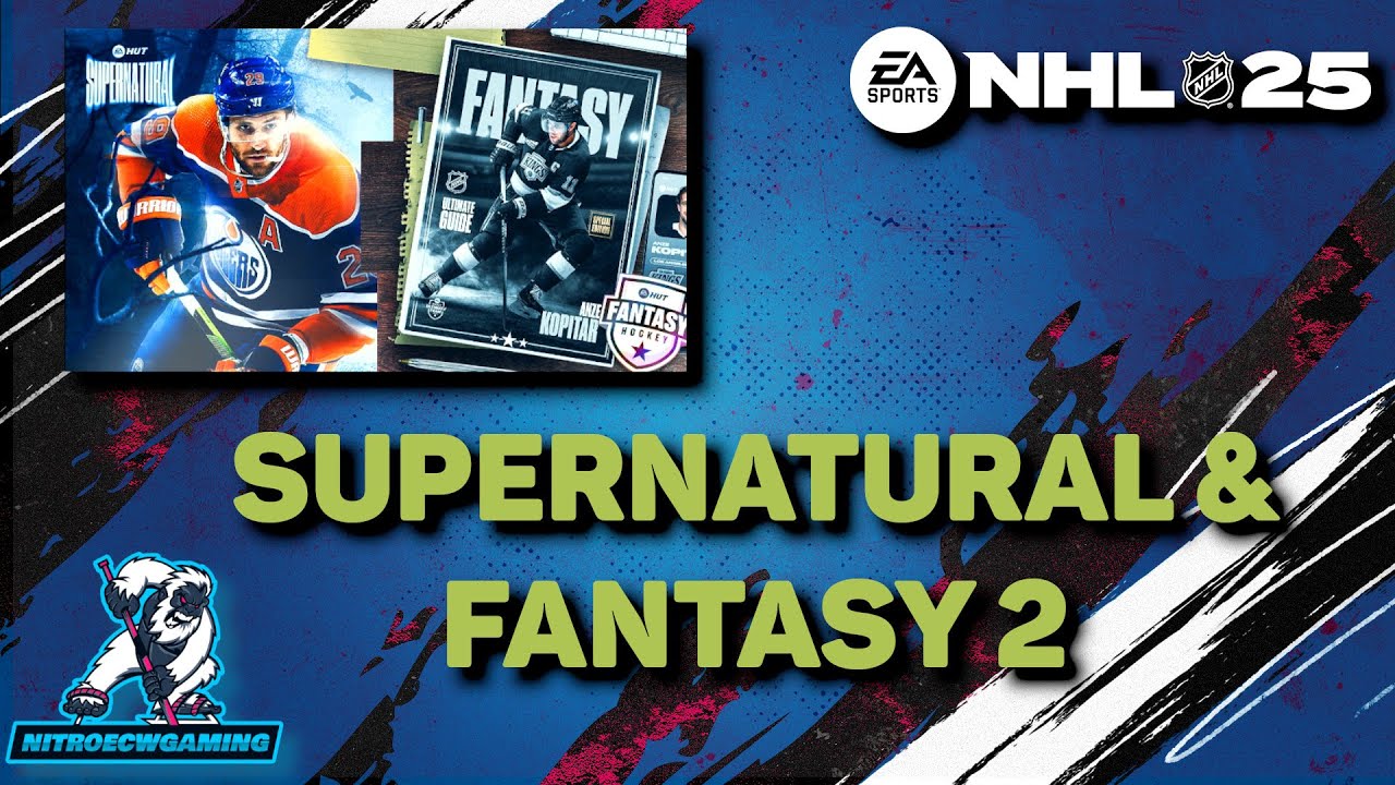 NHL 25 - HUT - Fantasy Hockey & Supernatural Event Woche 2 - YouTube