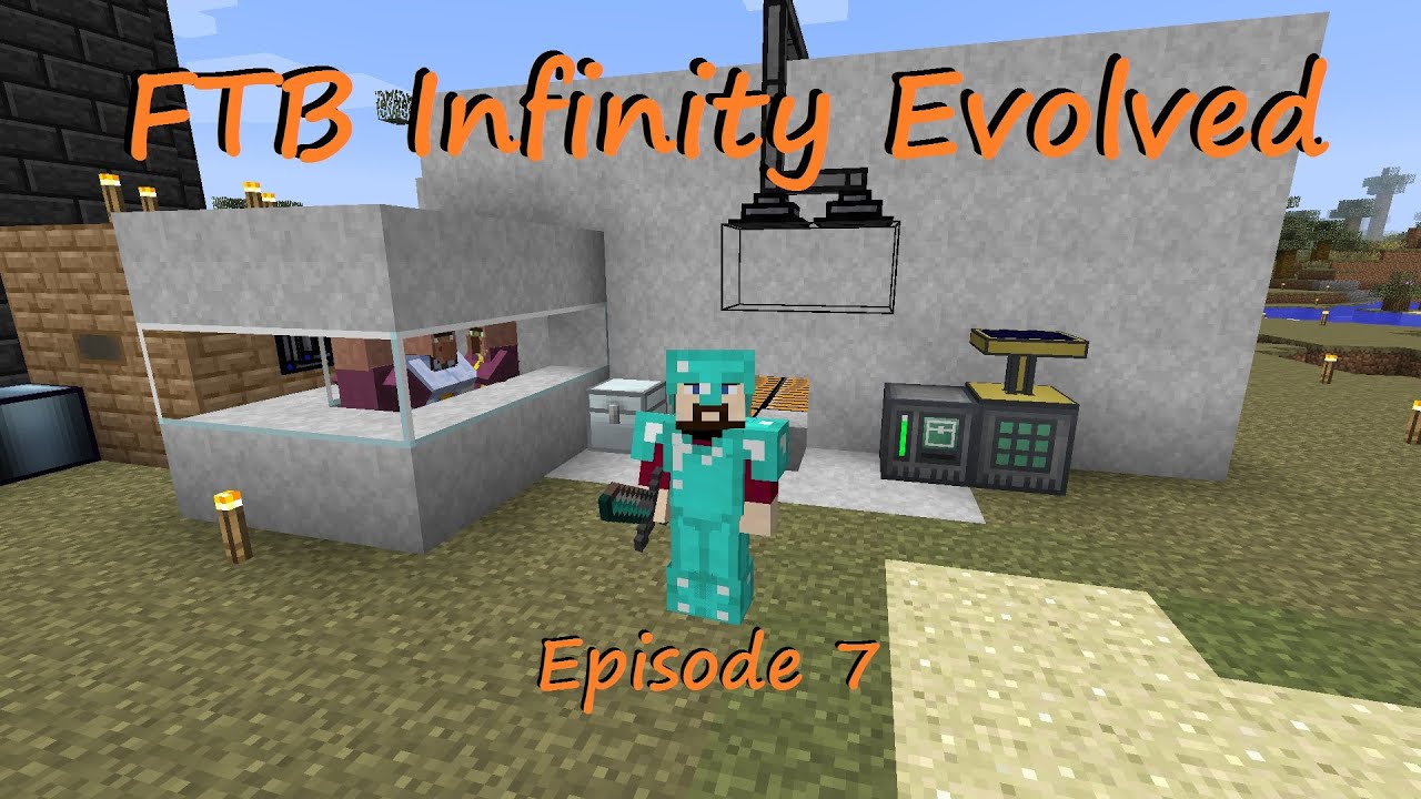 FTB Infinity Evolved Episode 7: RFTools Storage - YouTube