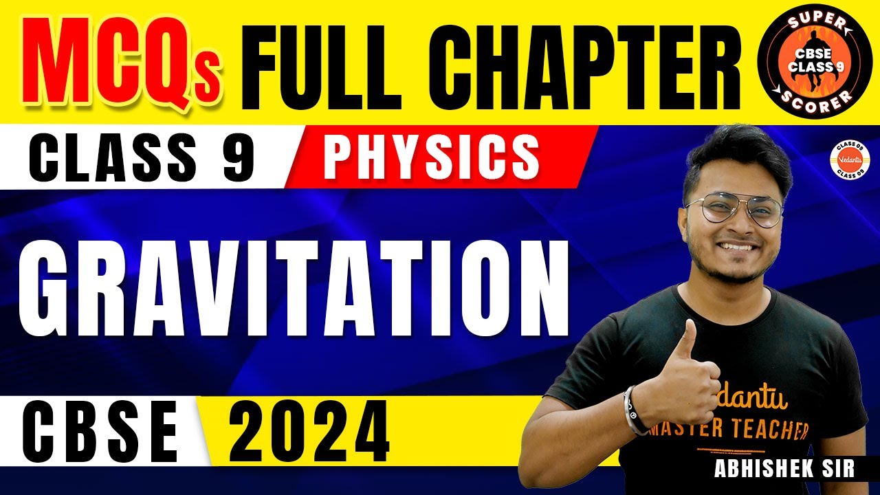 NCERT Class 9 MCQs: Gravitation | CBSE 2024 Class 9th Science Physics ...