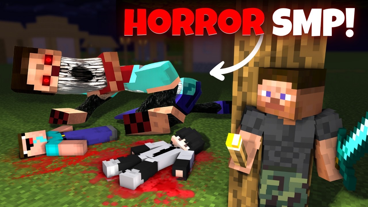 We Joined The MOST HORROR SMP in MINECRAFT😨 - YouTube