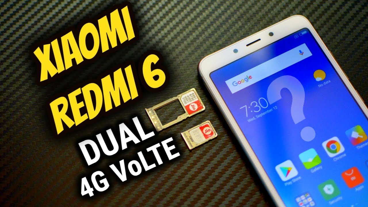 Xiaomi Redmi 6 DUAL 4G VoLTE Test | Data Dock - YouTube