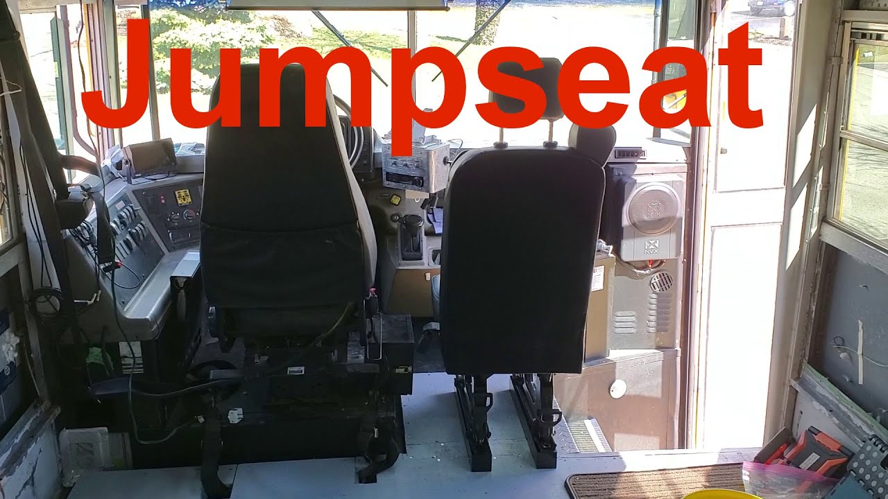 Installing a jump seat next to the driver's seat - YouTube