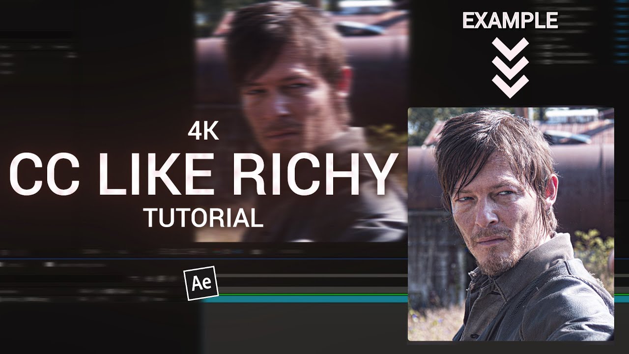 how to make cc like RICHY - after effects tutorial - YouTube