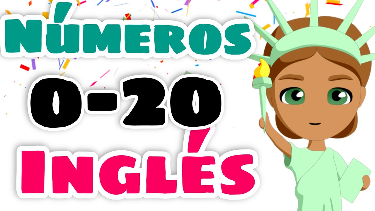 The Numbers 0-20 in #English 🇺🇲 Números 0 - 20 en #ingles - YouTube