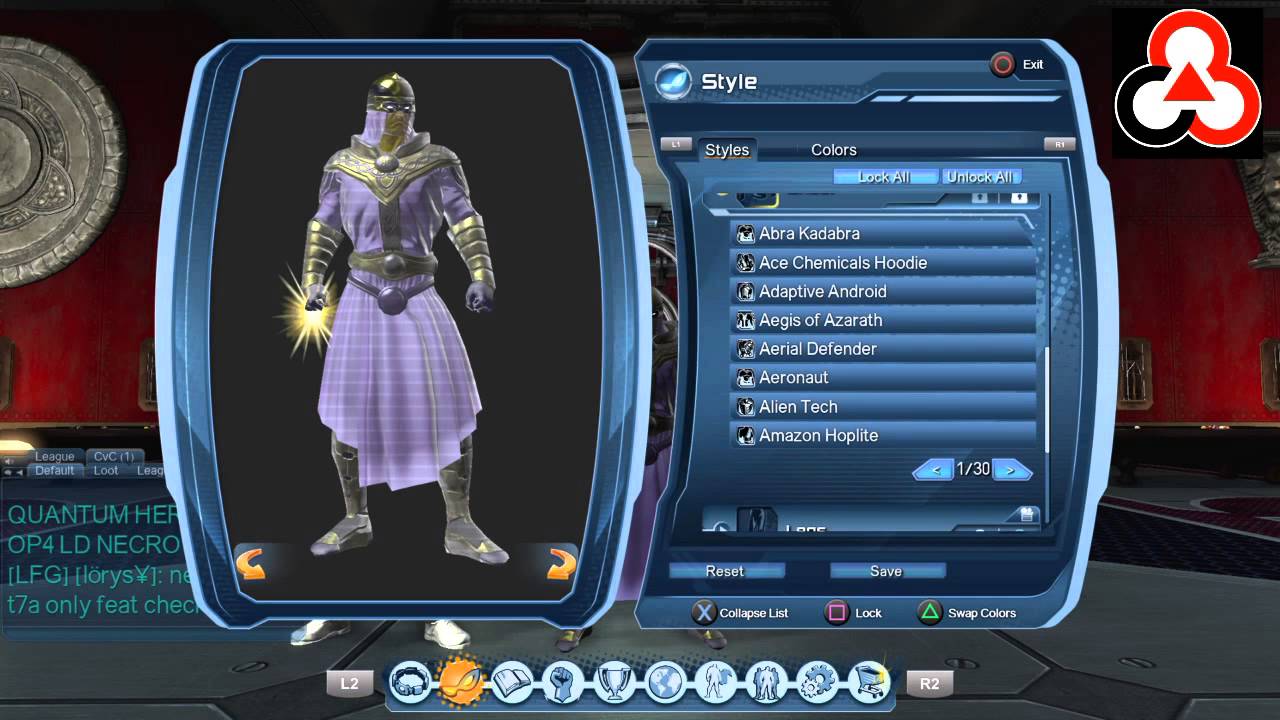 DCUO : Felix Faust Iconic Style by Treacherous - YouTube