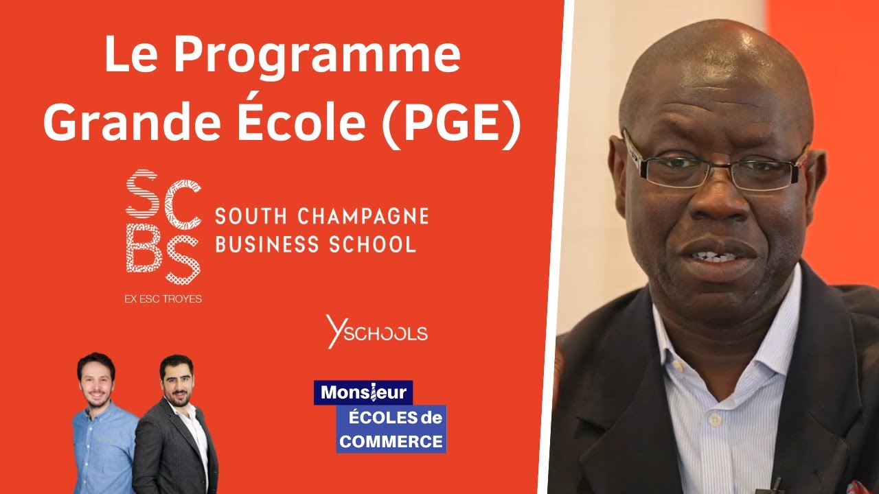 SCBS : Le Programme Grande Ecole (PGE) - Prépas + AST - 2023 - YouTube