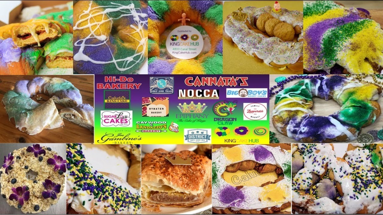 King Cake Hub: One Month to Carnival! - YouTube