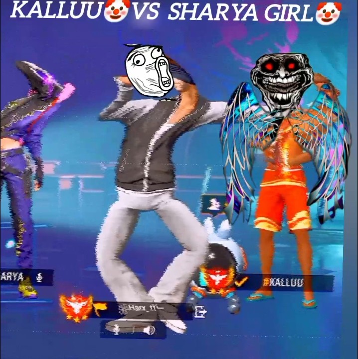 KALLUU 🤡 VS SHARYA ATTITUDE GIRL 🤡#funnyclip #funnyvideo #funnyshorts ...