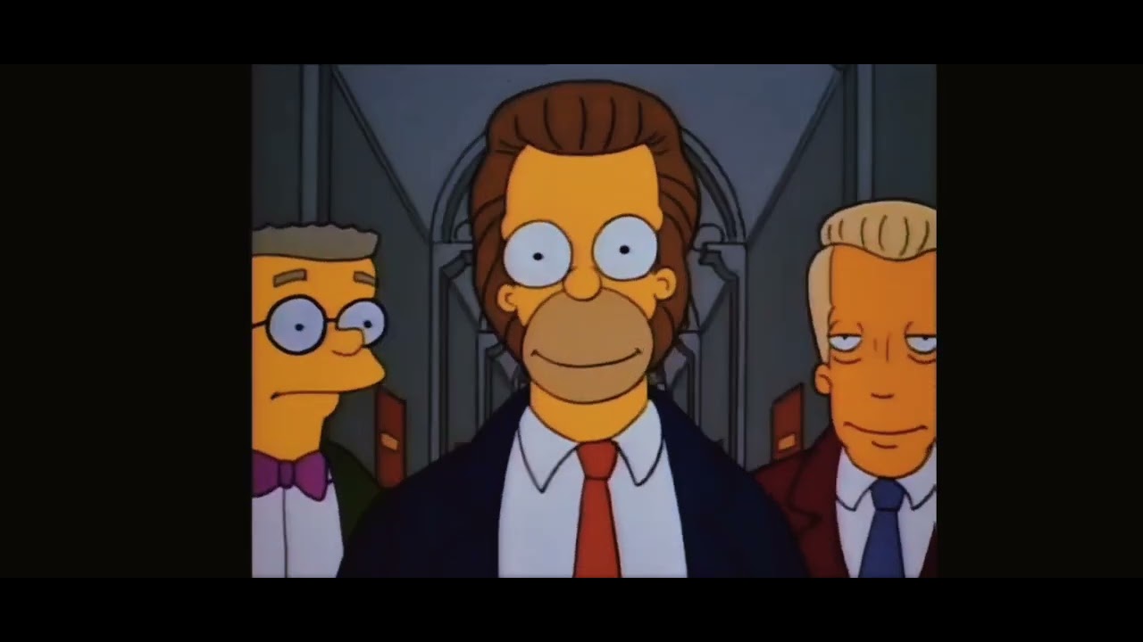 Homer Simpson American Psycho edit - YouTube