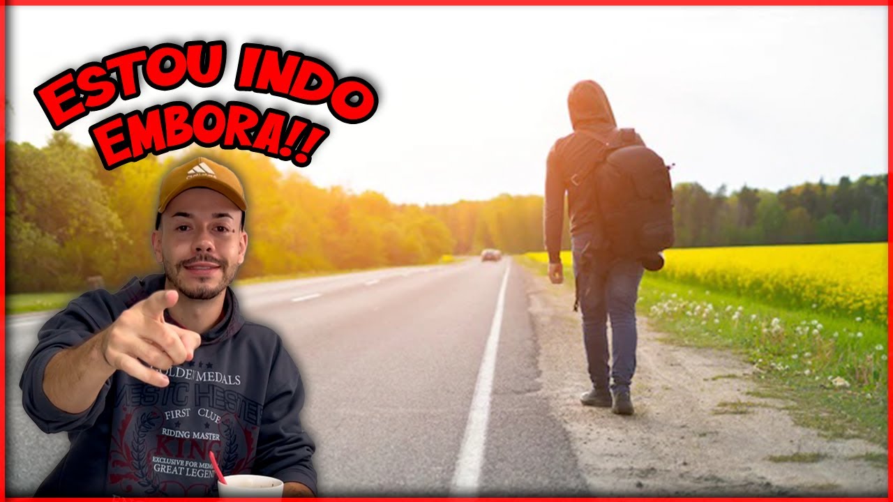 🚨 COMUNICADO: ESTOU INDO EMBORA!! 👋 - YouTube