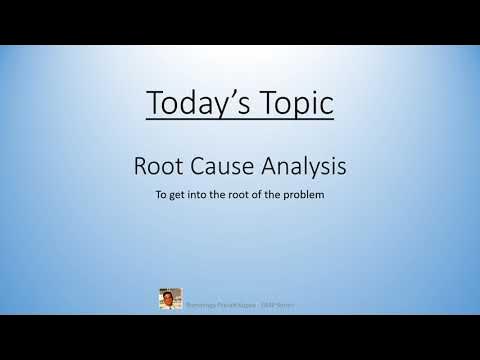 Root Cause Analysis - YouTube