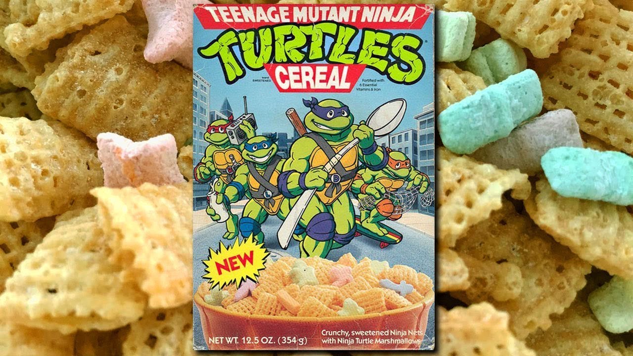 Teenage Mutant Ninja Turtles Cereal Commercial - YouTube