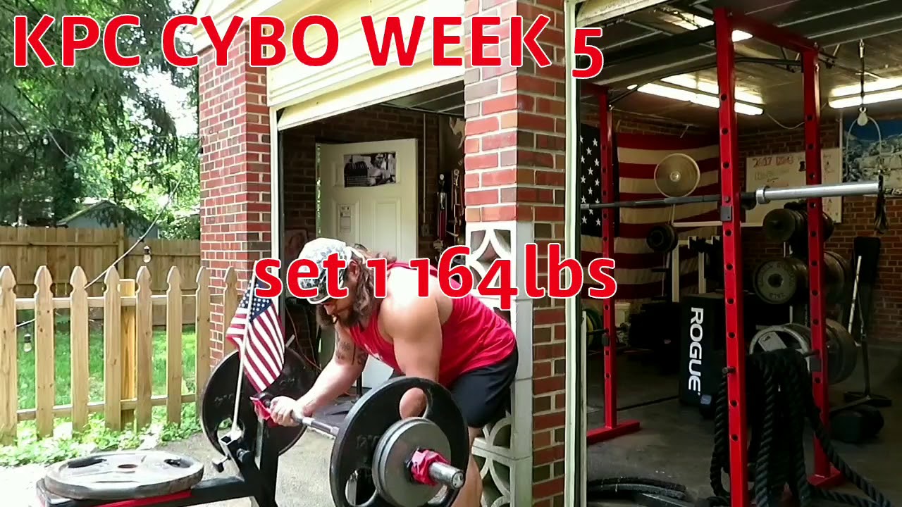 KPC CYBO week 5 strict curl training - YouTube