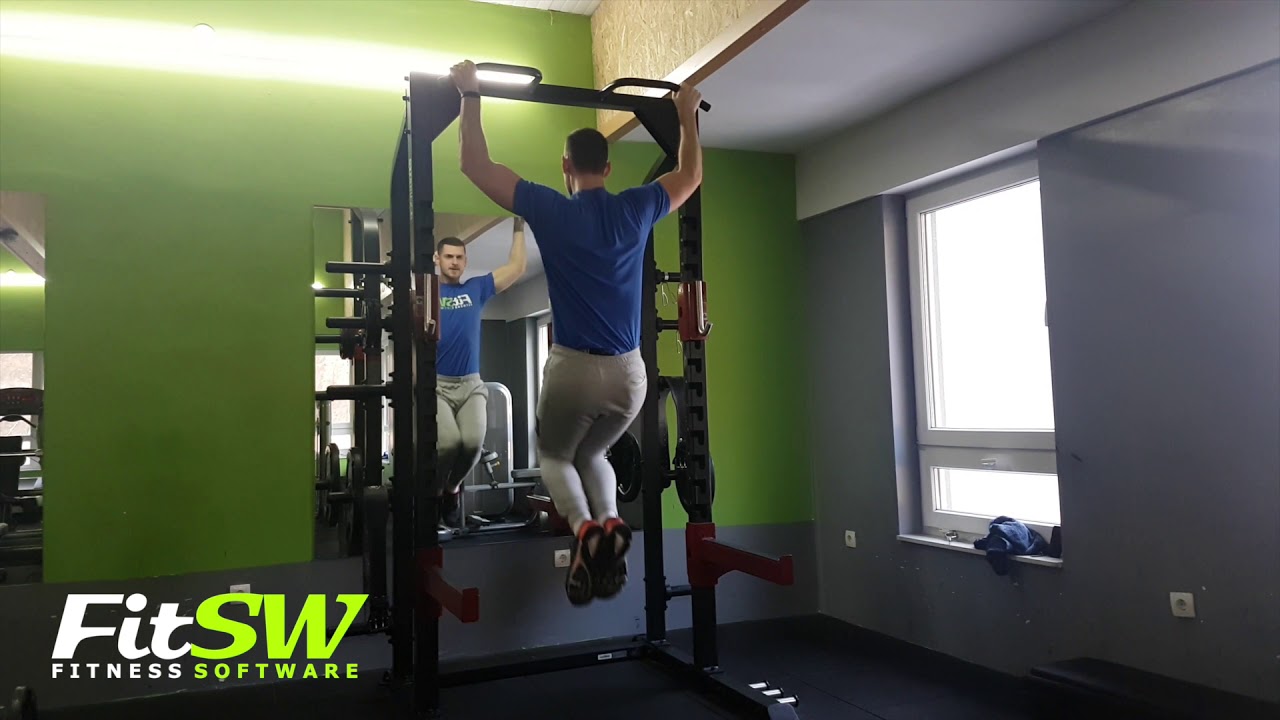 Gorilla Chin Crunch: Abs, Core Exercise Demo How-to - YouTube