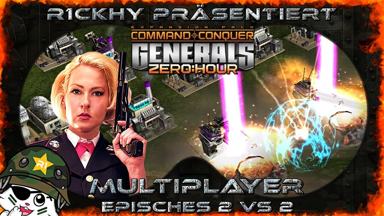 EPIC 2vs2 Multiplayer - Mis, R1 VS Vik, JB3 📢 Command & Conquer ...
