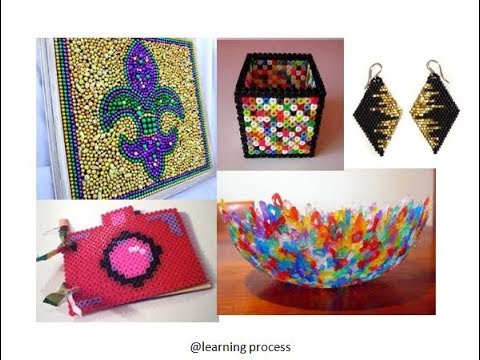 16 amazing and creative craft ideas from BEADS | Ways to reuse beads ...