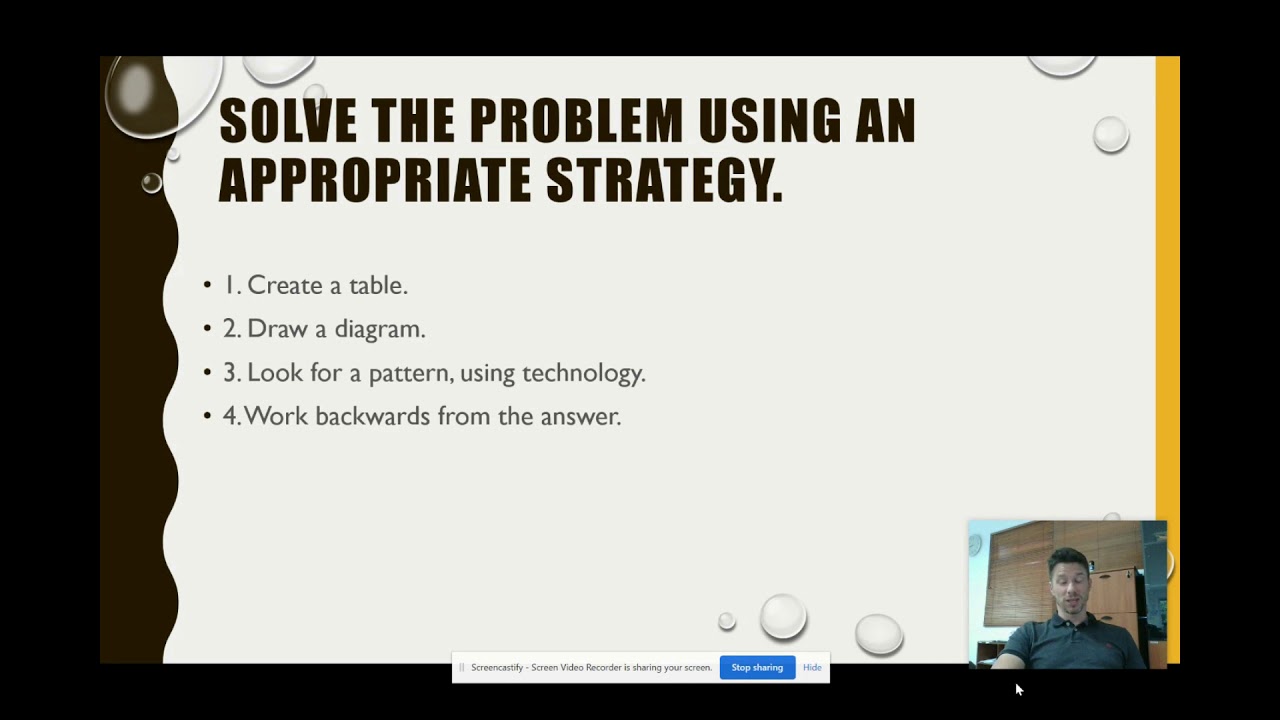 Year 7 Problem Solving - YouTube