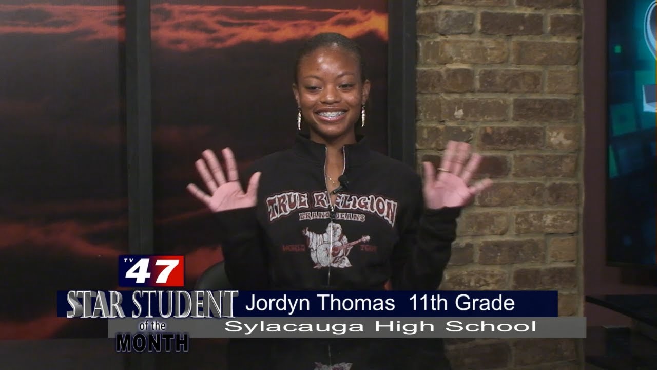 Star Student - Jordyn Thomas 4/24/25 - YouTube